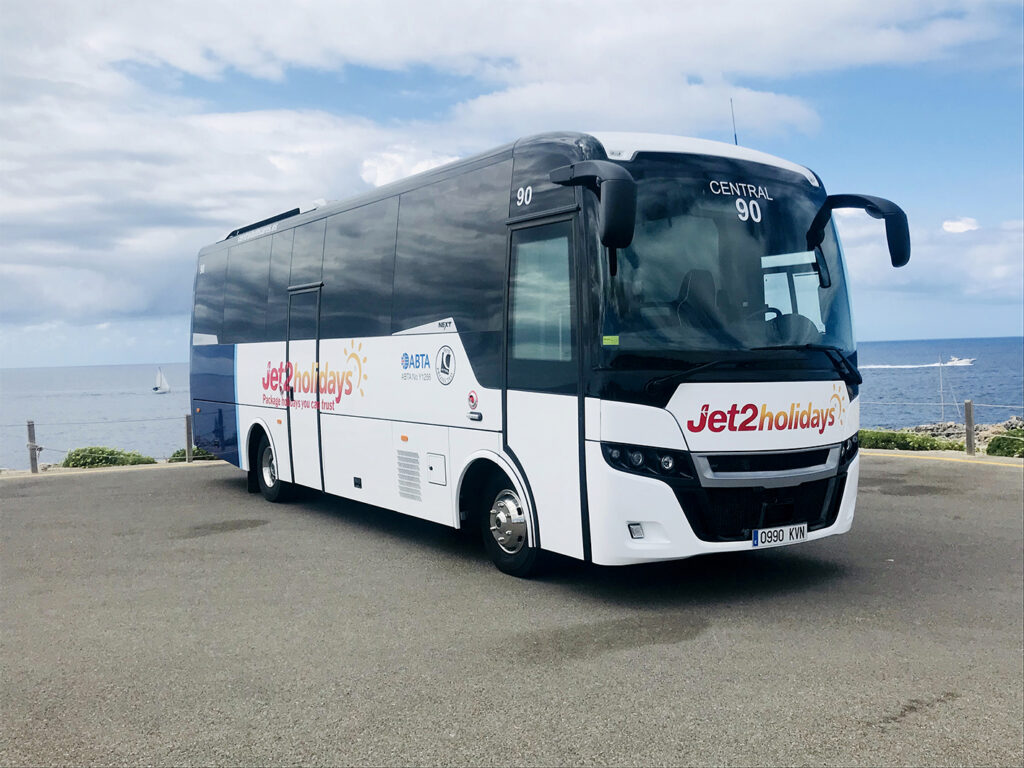 Jet2holidays en Menorca – Central de Autocares